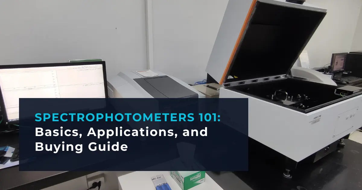 Spectrophotometers 101: Basics, Applications, and Buying Guide ...
