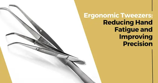 Ergonomic Tweezers for Comfort and Precision in Lab Work – Science Equip