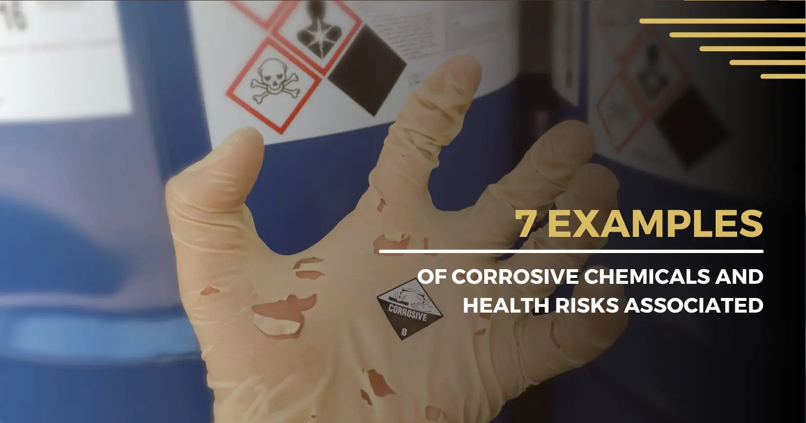 Examples of Corrosive Chemicals and Health Risks Associated – Science Equip