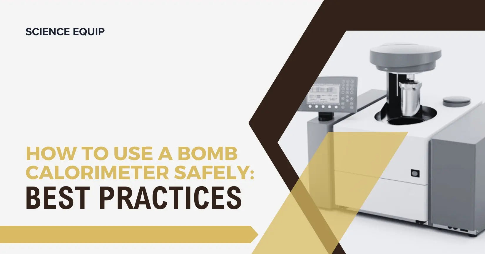Bomb Calorimeter Safety: Best Practices for Lab Use – Science Equip