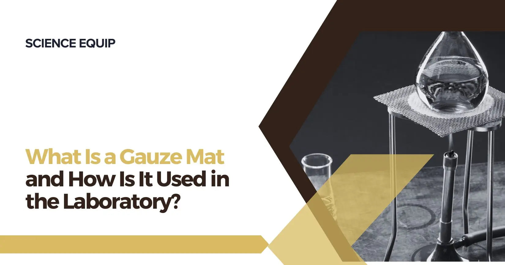 Gauze Mats in Labs: Uses & Benefits – Science Equip