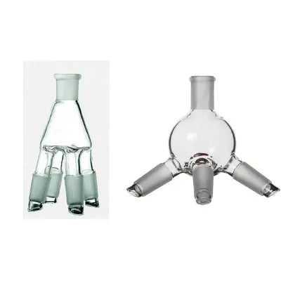 Cow Distillation Adapter | Cow Receiver | Lab Glass | Science Equip ...