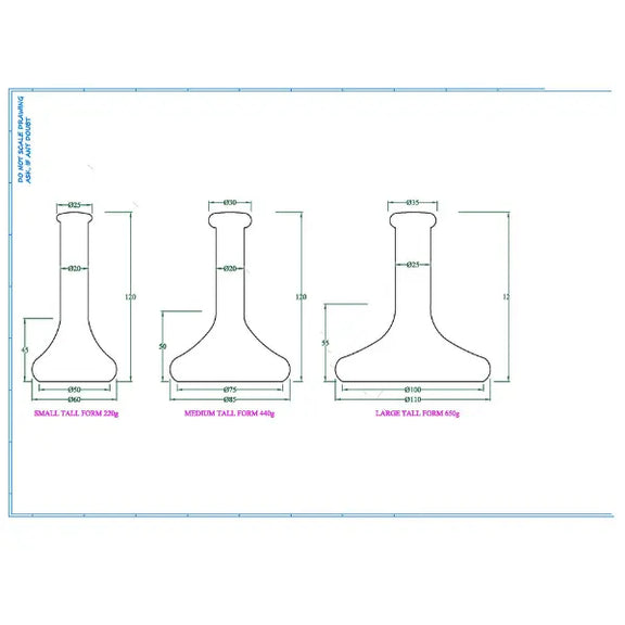 Glass Mullers | Pigment Grinding Tool | Tall | Squat | Science Equip ...